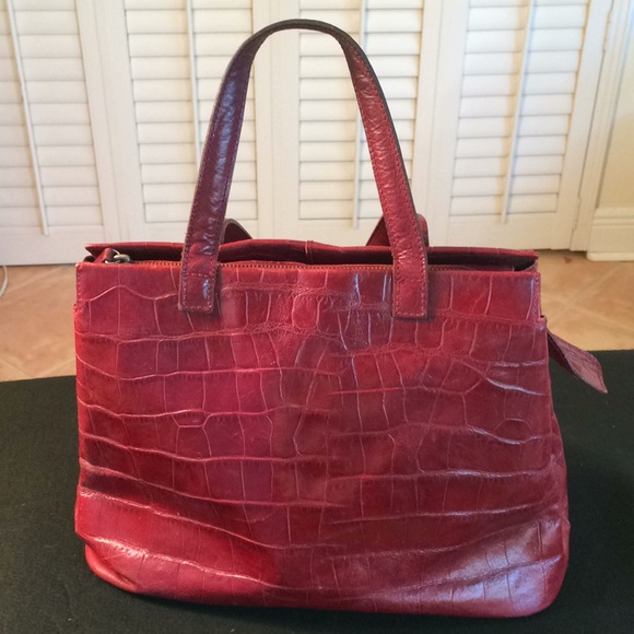 Monsac | Bags | Monsac Leather Bag Vintage | Poshmark